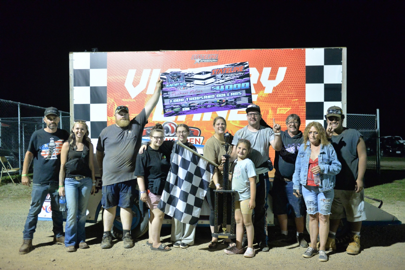 McGee tames Modified Mafia regulars at Stateline Speedway | News ...